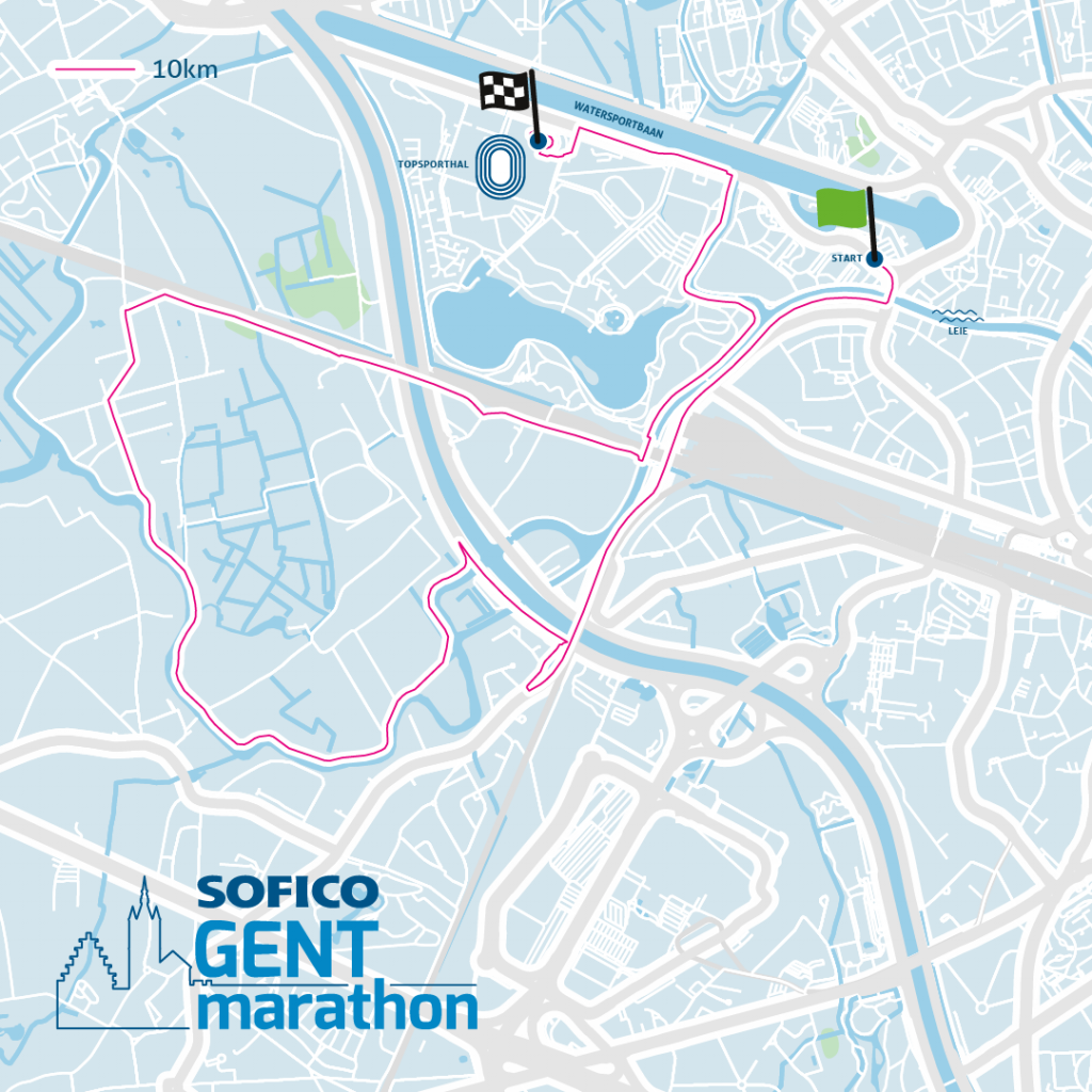 Parcours - Sofico Gent Marathon