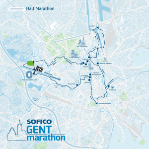 Parcours - Sofico Gent Marathon